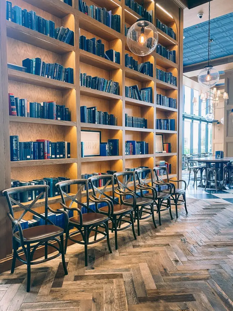 The Library Restaurant in St. Pete Florida Cats Coffee