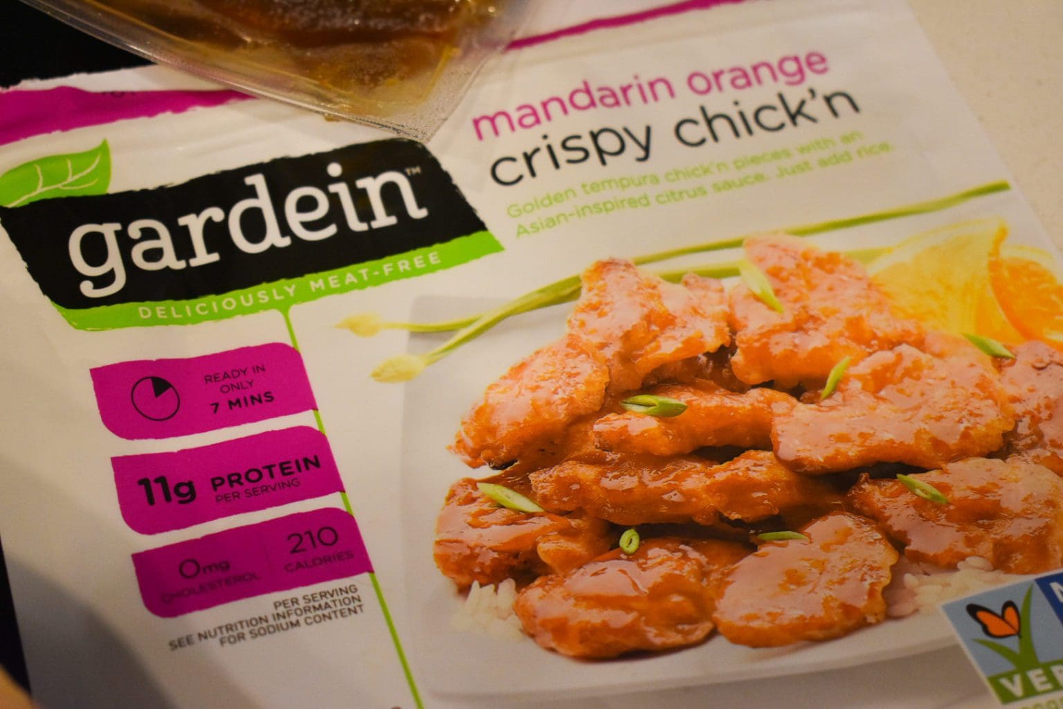 Gardein Mandarin Orange Crispy Chick’n - Cats & Coffee - Food and Drink