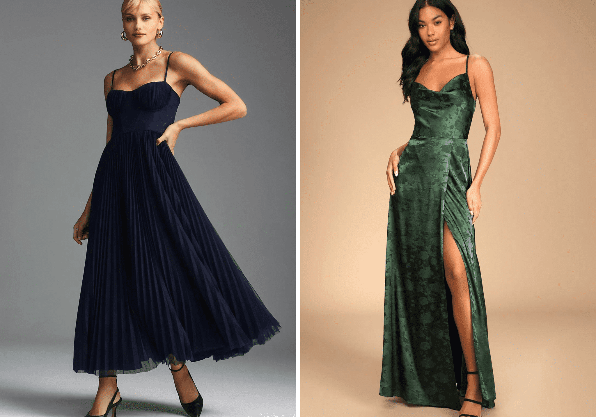 Formal Fall Wedding Guest Dresses: Fall Wedding Style Guide