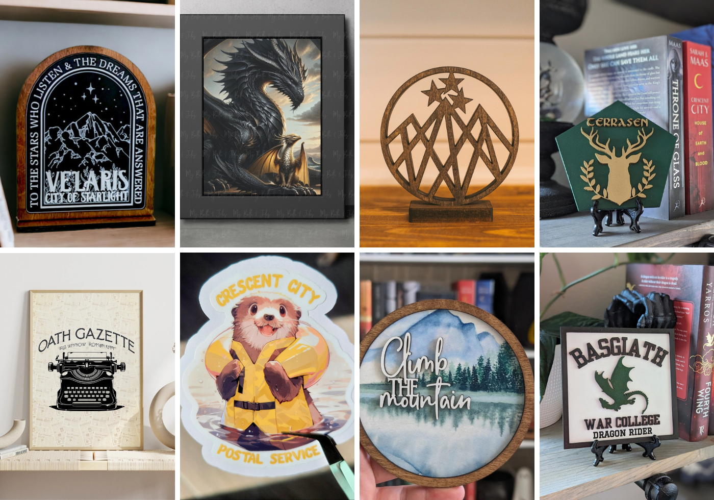 Fantasy Bookcase Decor for Your Home Library - Bookish Decor